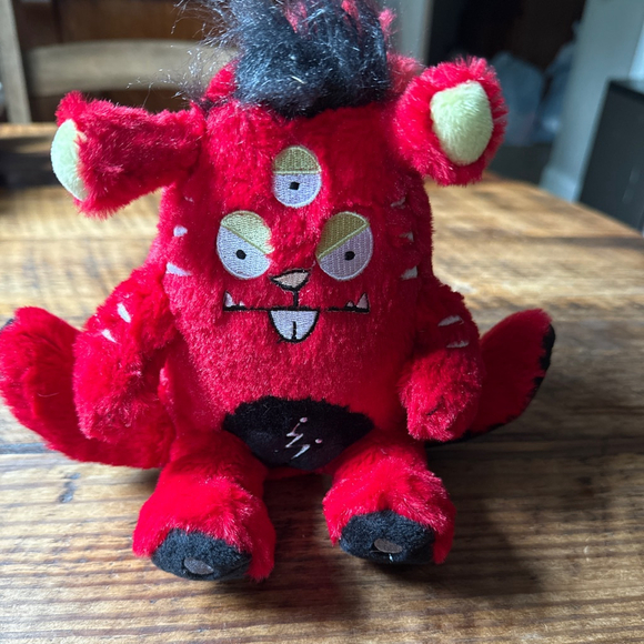 Bark | Dog | Bark Box Red Black Monster Dog Toy One Size | Poshmark